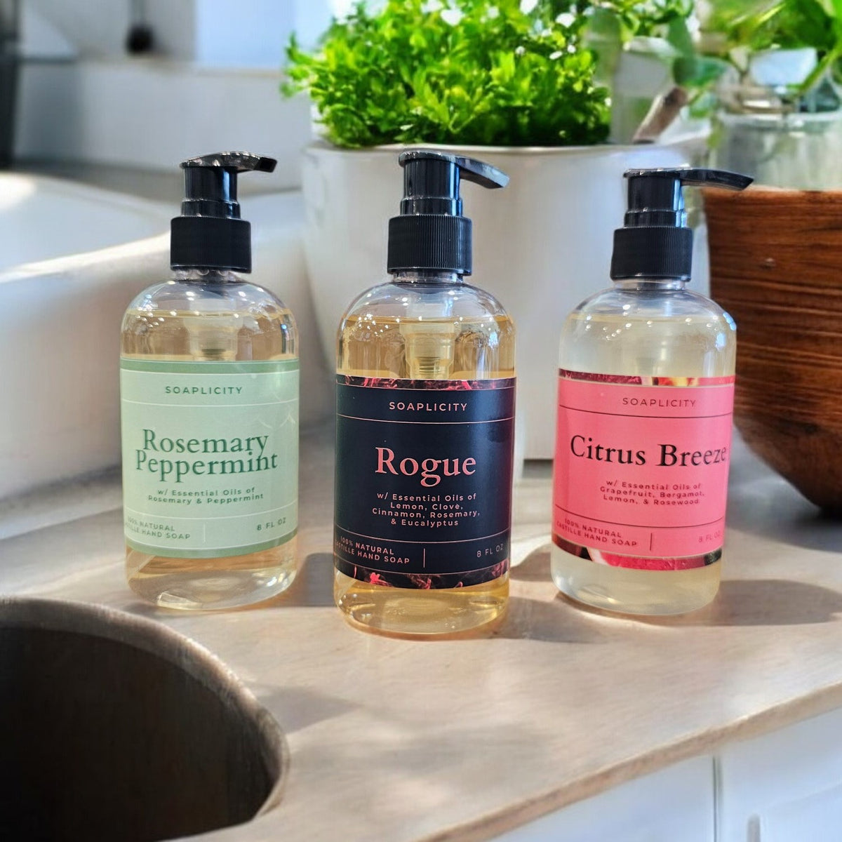Natural Liquid Hand Soaps | 100% Natural & Sustainable Ingredients ...