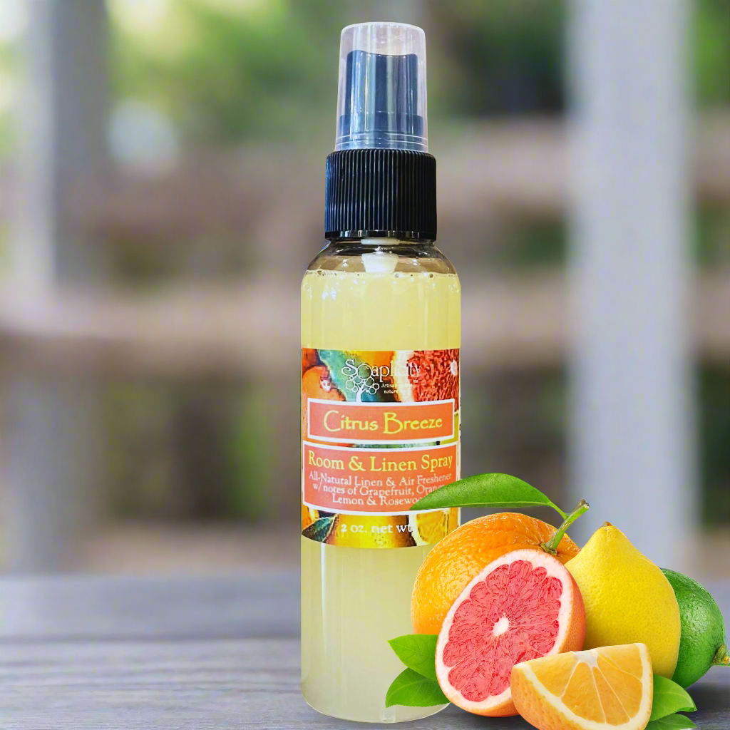 Citrus Breeze Room & Linen Spray | Natural Room Sprays | Soaplicity
