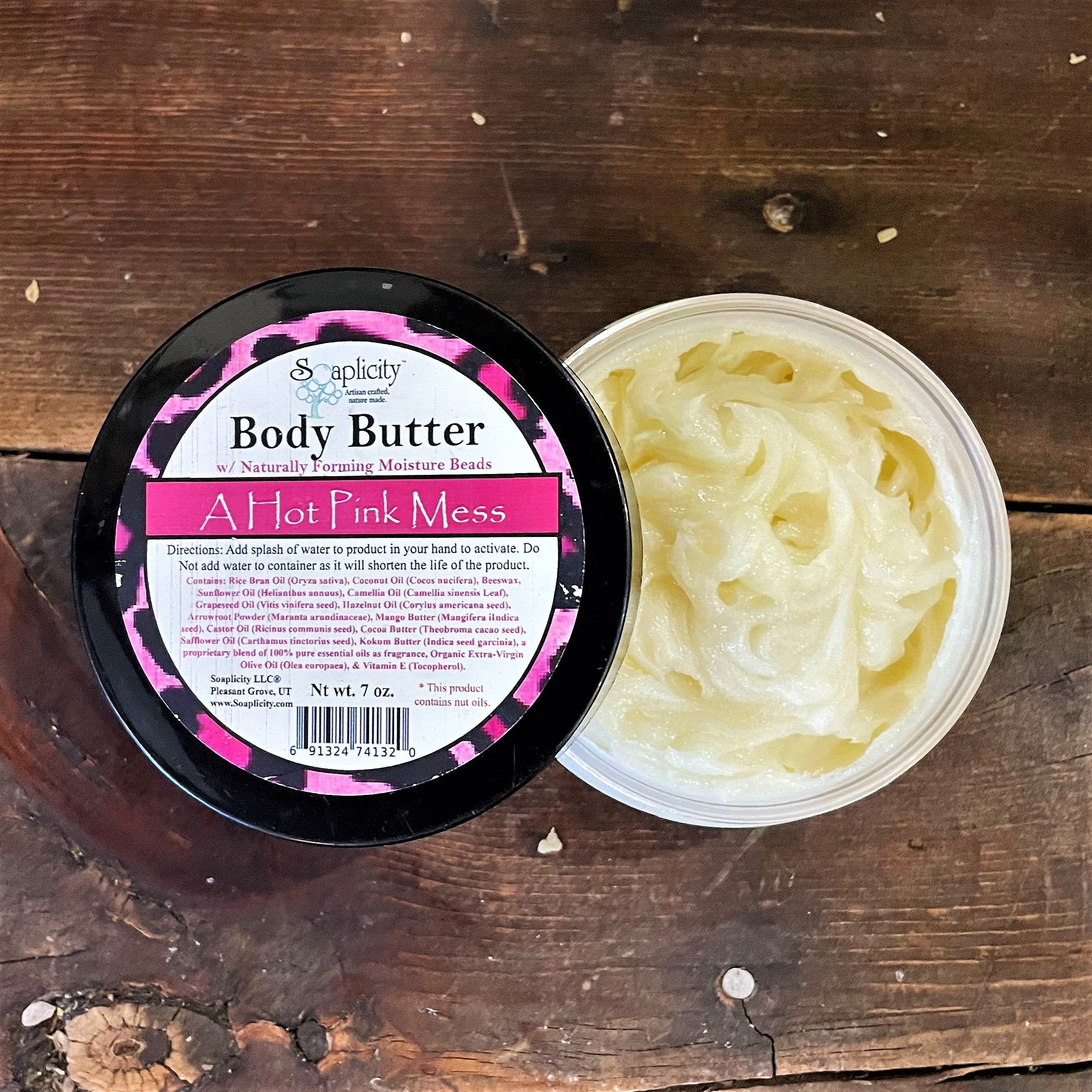 Body Butter - A Hot Pink Mess | Soaplicity