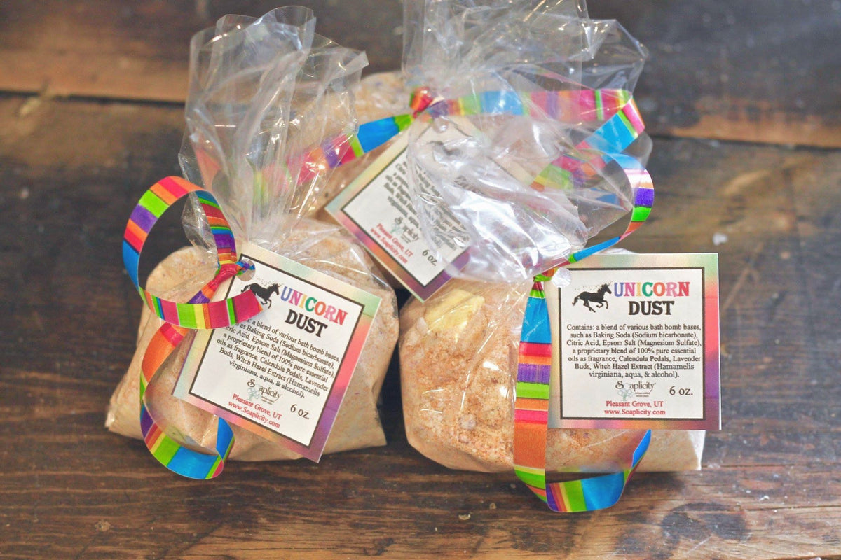 Unicorn Bath Dust | All-natural | Soaplicity