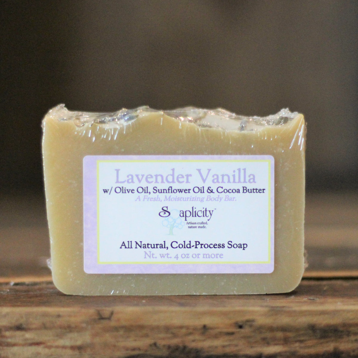 Lavender Vanilla Soap Bar | Cold-Process Soaps | Soaplicity