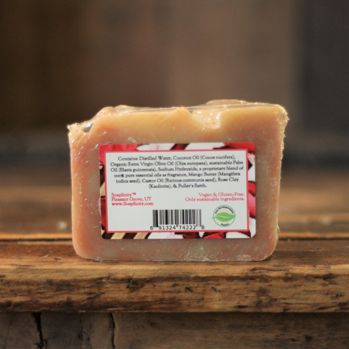 Peppermint Stick Soap Bar | Soaplicity