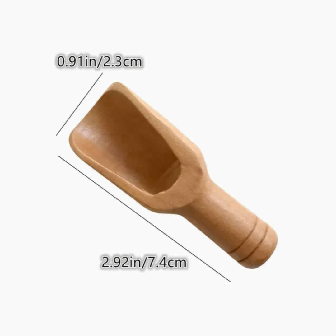 Mini Wooden Scoop | Soaplicity
