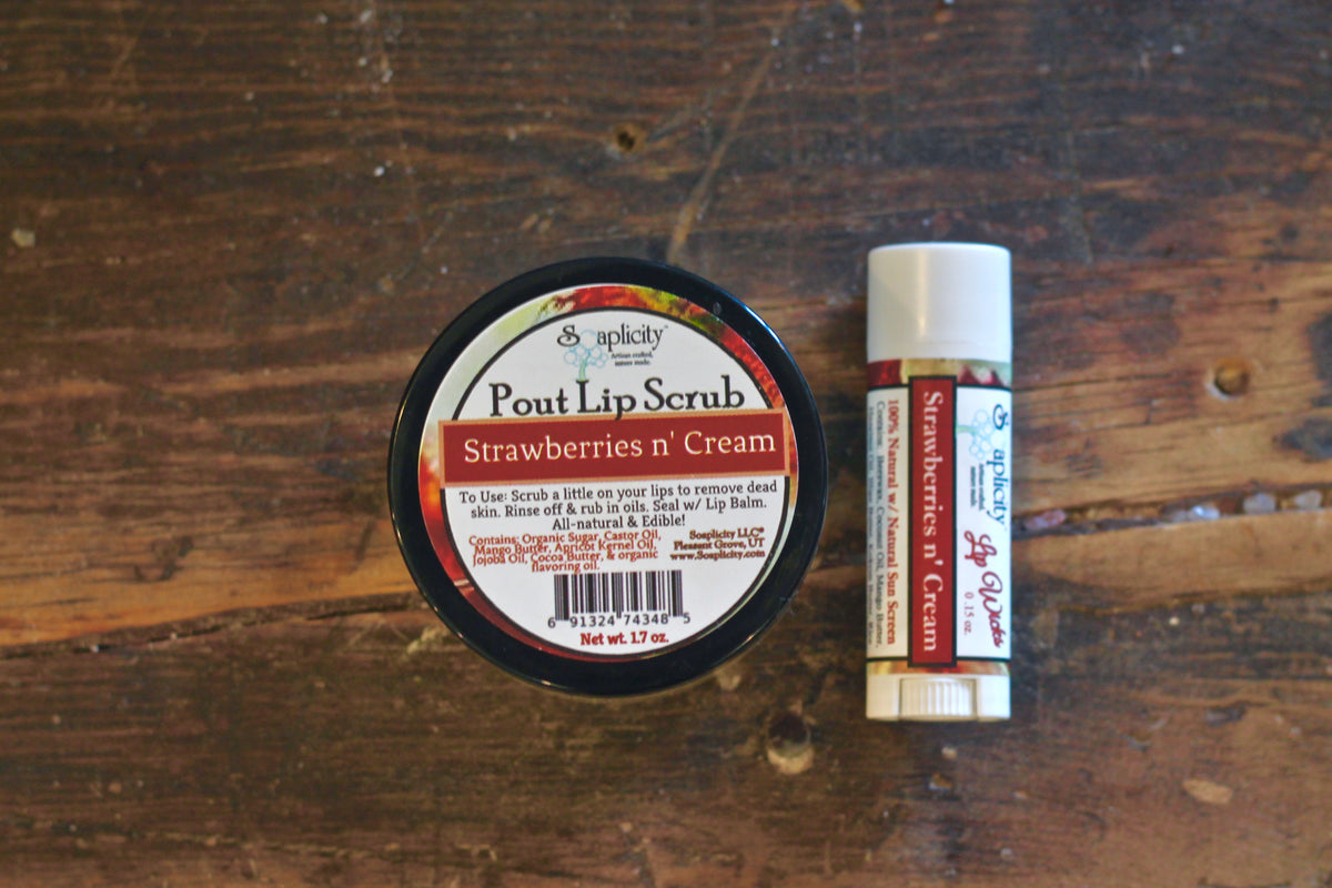Lip Smack Bags - Assorted Flavors | Natural Lip Care | Soaplicity