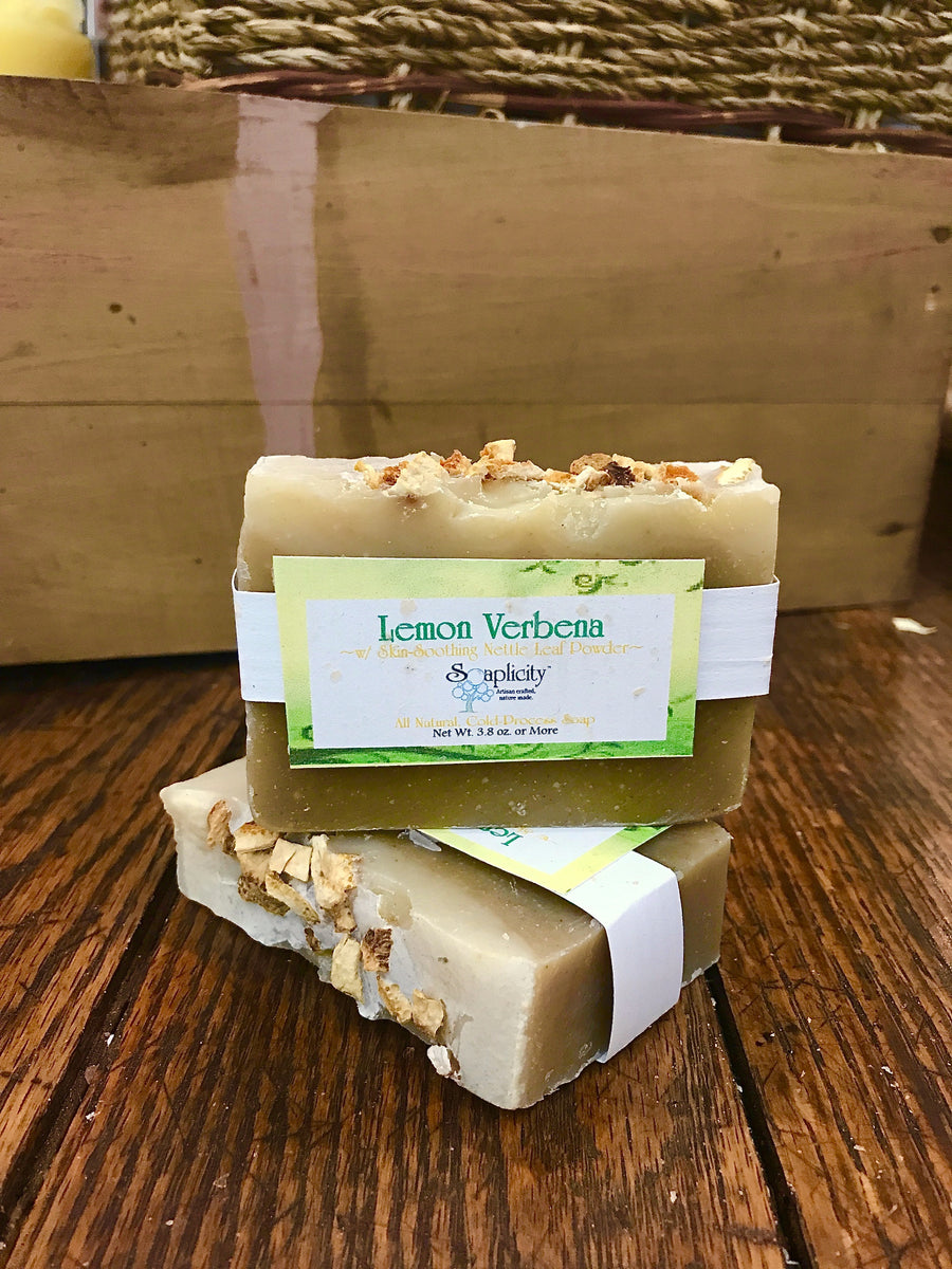 Lemon Verbena Soap Bar | Sustainably Sourced | Soaplicity